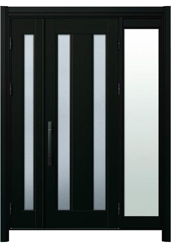 YKK AP玄関ドア ドアリモ S02 袖付き親子ランマ無し - 株式会社MAC