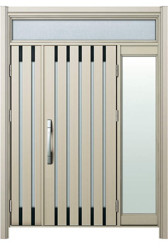 YKK AP玄関ドア ドアリモ S08 袖付き親子ランマ付き - 株式会社MAC