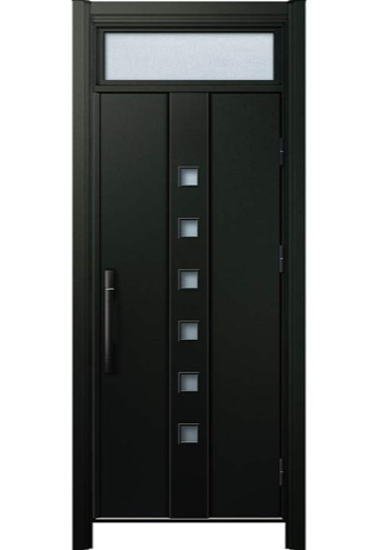 YKK AP玄関ドア ドアリモ F05 片開きランマ付き（アルミ） - ゼロハーモニー