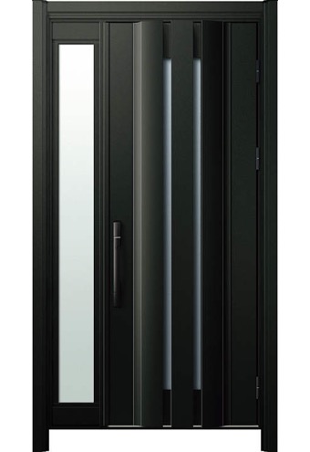 YKK AP玄関ドア ドアリモ C05 片袖FIXランマ無し（アルミ） - ゼロハーモニー